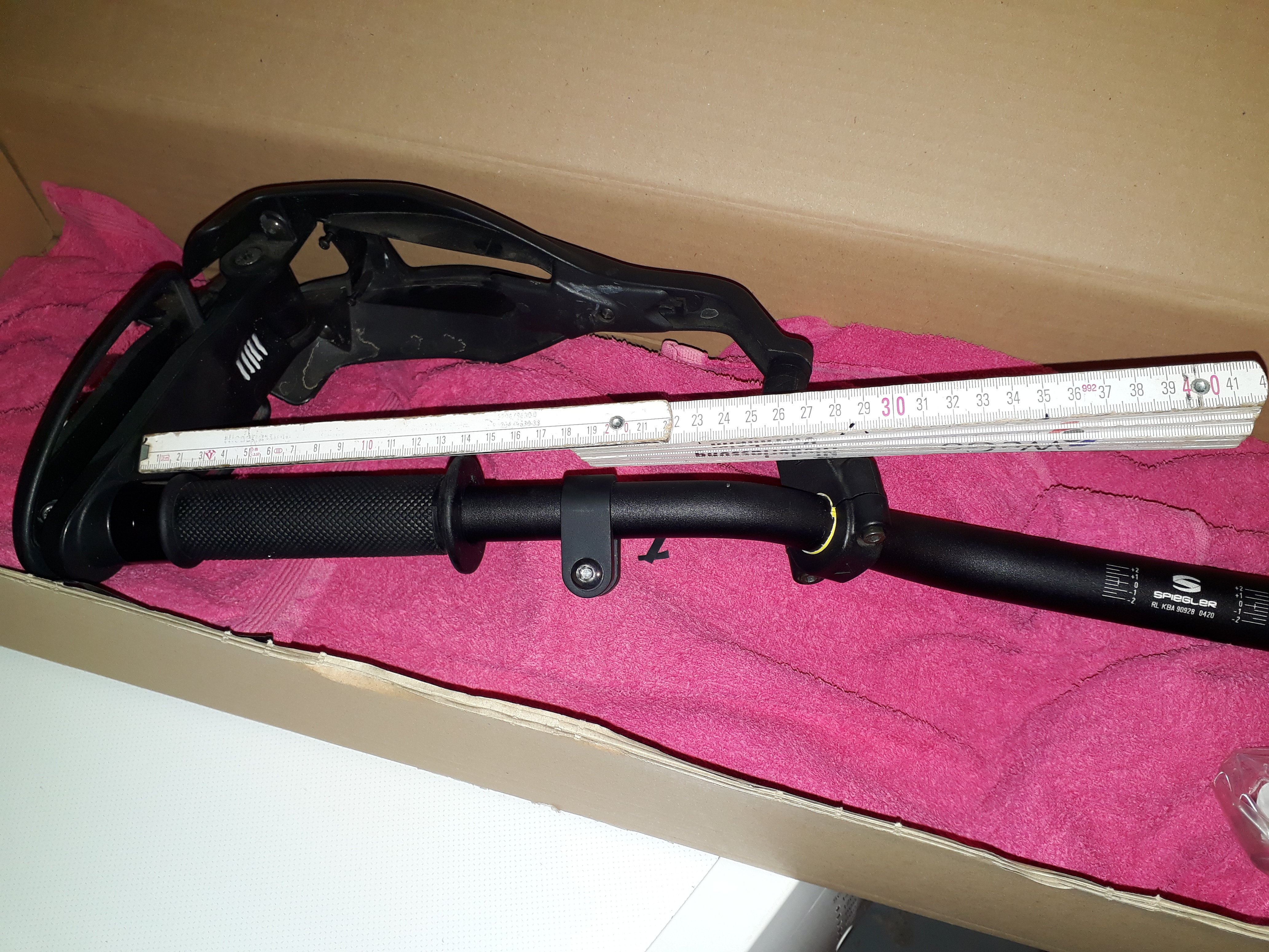 Hyper 1100 Lenker und Handguard - Reifen, Bremsen und Fahrwerk ...